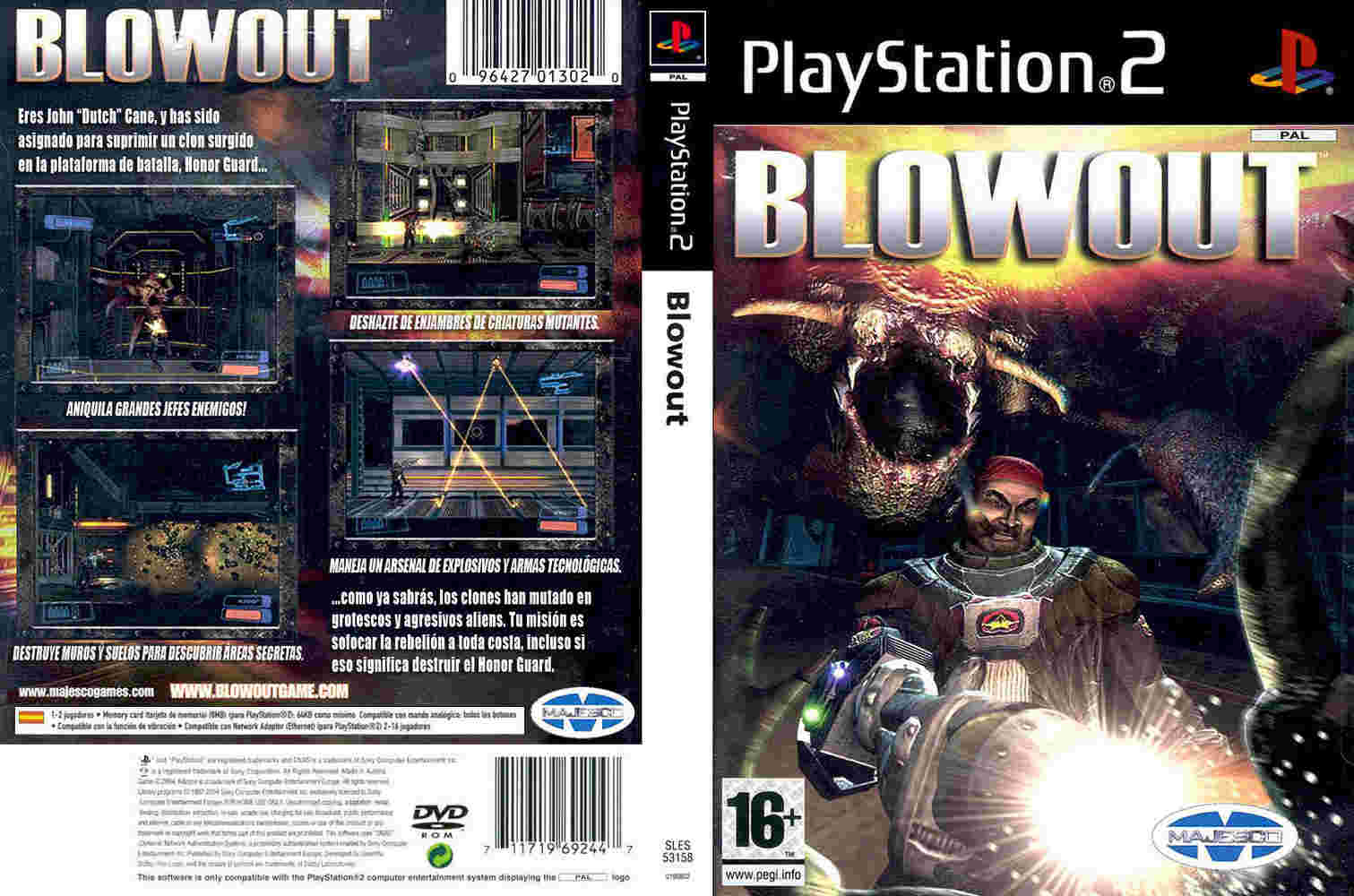 CAIU: COVERS DVDS PS2 (B) (109 capas)
